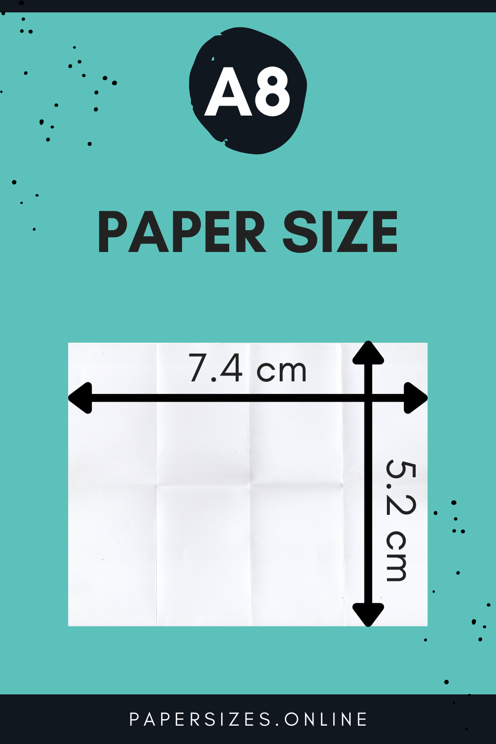 A8 Size In cm (Centimeter) - Paper Sizes Online